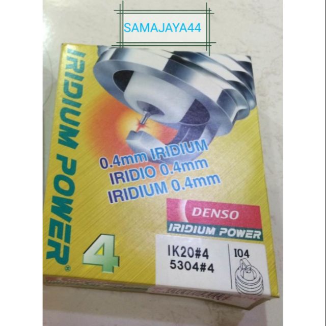 BIG OFFER Denso Iridium Power IK20 Camry Alphard Estima Vellfire City ...