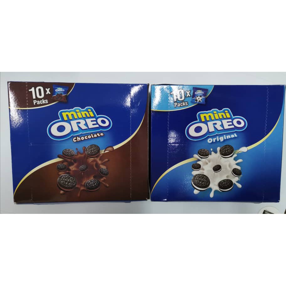 Mini Oreo Original / Chocolate 10 packs | Shopee Malaysia