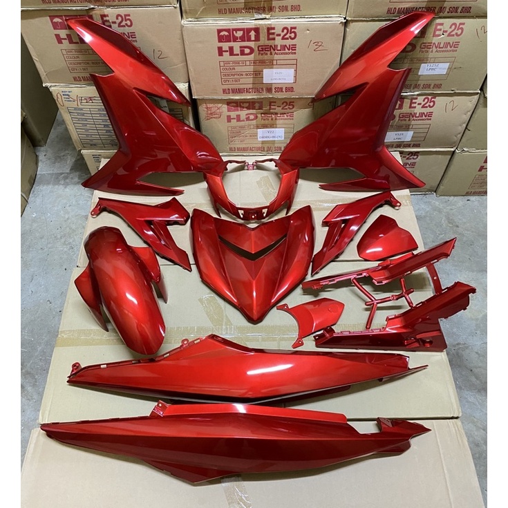 HLD BODY COVER SET COVERSET YAMAHA Y15 Y15ZR V2 Y SUKU >> RED , BLUE , BLACK | Shopee Malaysia