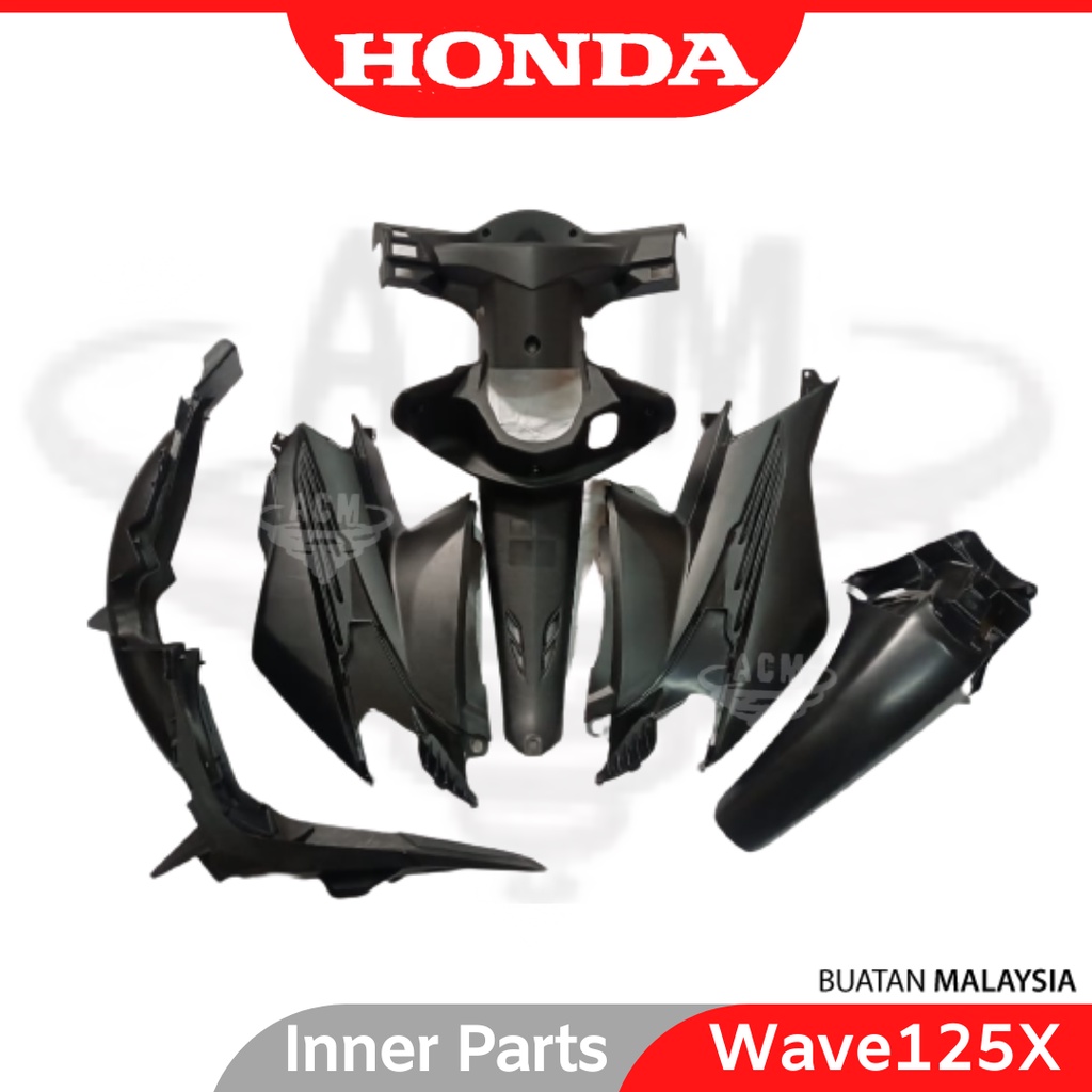 HONDA Wave125X Inner Non Color Parts Coverset Body Cover Set Wave 125X ...