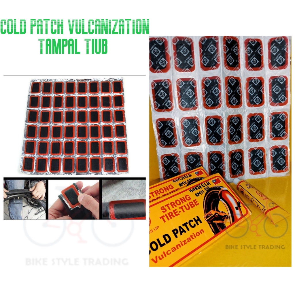 THUMBS UP M48 TUBE VULCANIZATION COLD PATCH TAMPAL TIUB (MADE IN TAIWAN ...