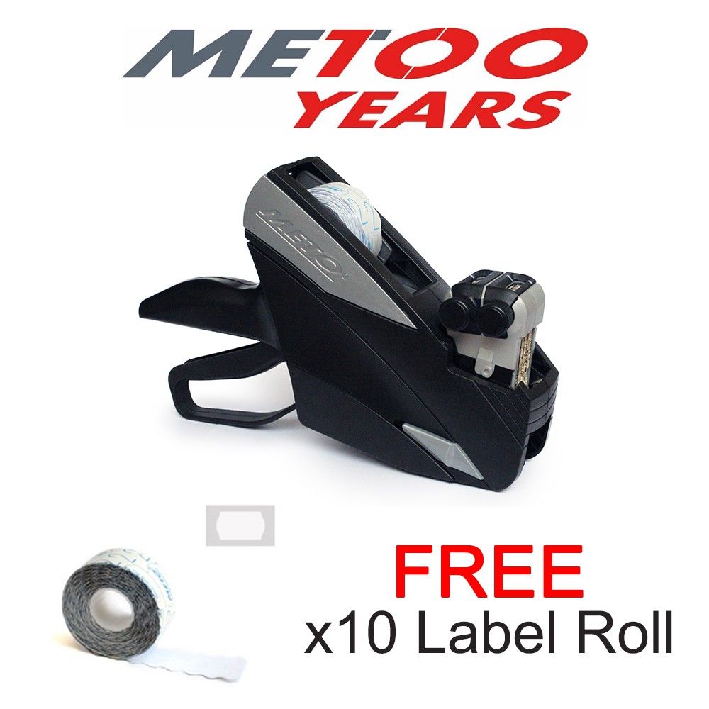 METO LABEL GUN Proline 1522 Starter Pack 15 Digit Double Line 100 Year ...
