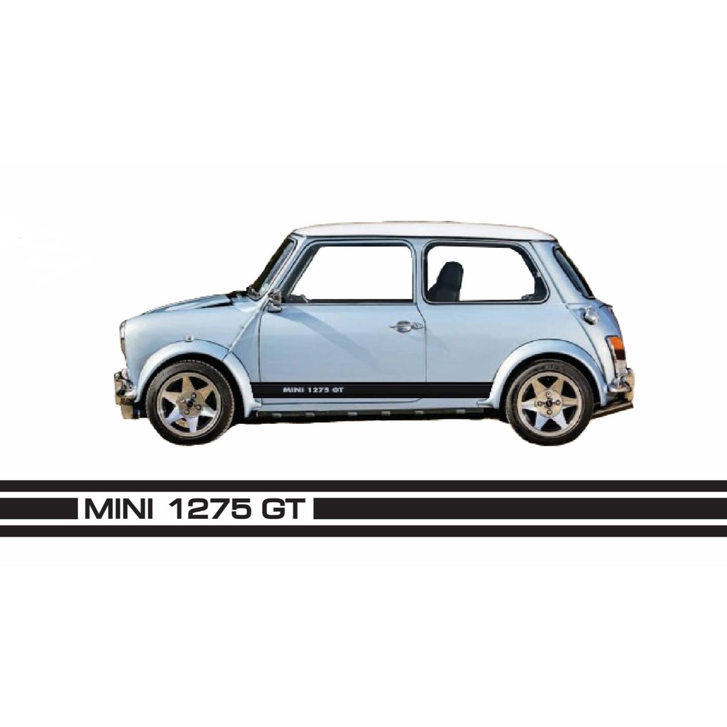CLASSIC MINI 1275 GT STRIPE SIDE BODY STICKER | Shopee Malaysia