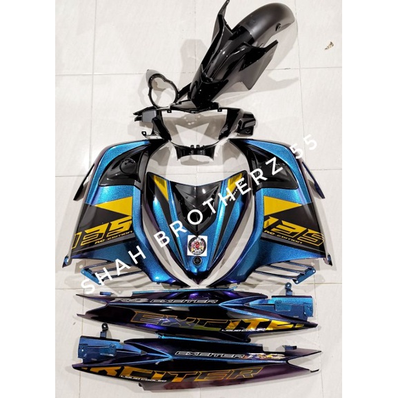 COVERSET LC 135 V2/V3/V4/V5/V6/V7 EX RC 20 PURPLE CHAMELEON CHROME ...