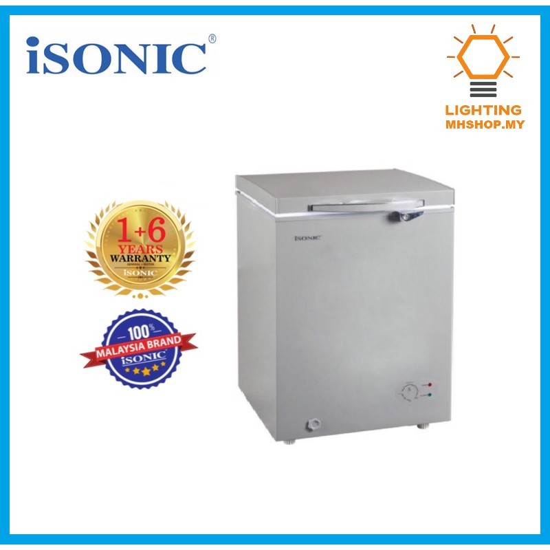 Isonic Dual Functions Chest Freezer ICF-102 (100L) | Shopee Malaysia