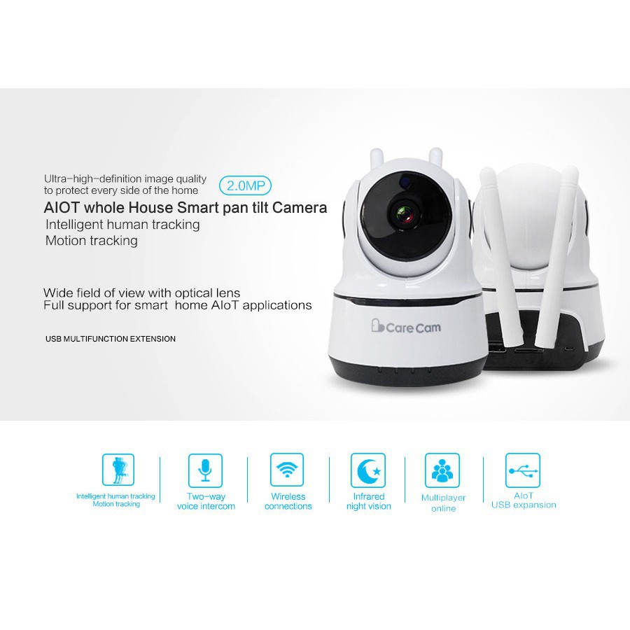 Spot carecam cctv model entry 1080p 2mp | aiot usb extension with alarm ...