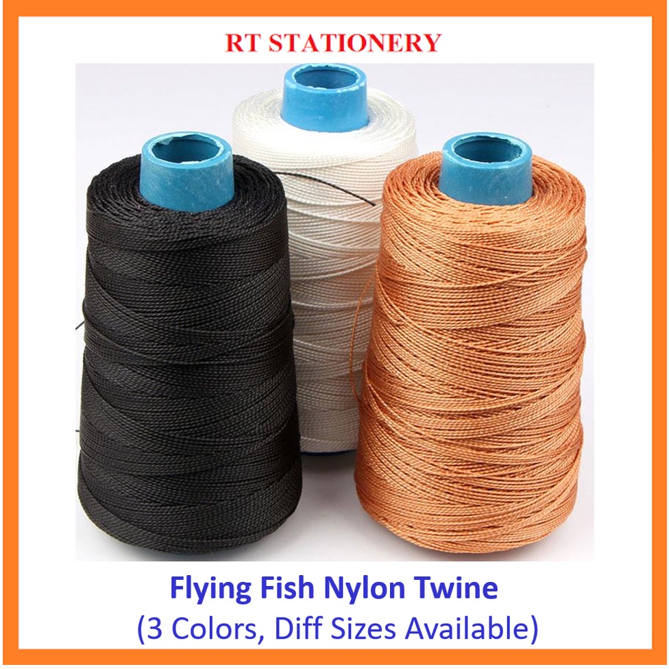 Flying Fish Nylon Fishing String Twine / Multi-Purpose Nylon Twine Yarn/ Benang Nilon Kait Ikan ...