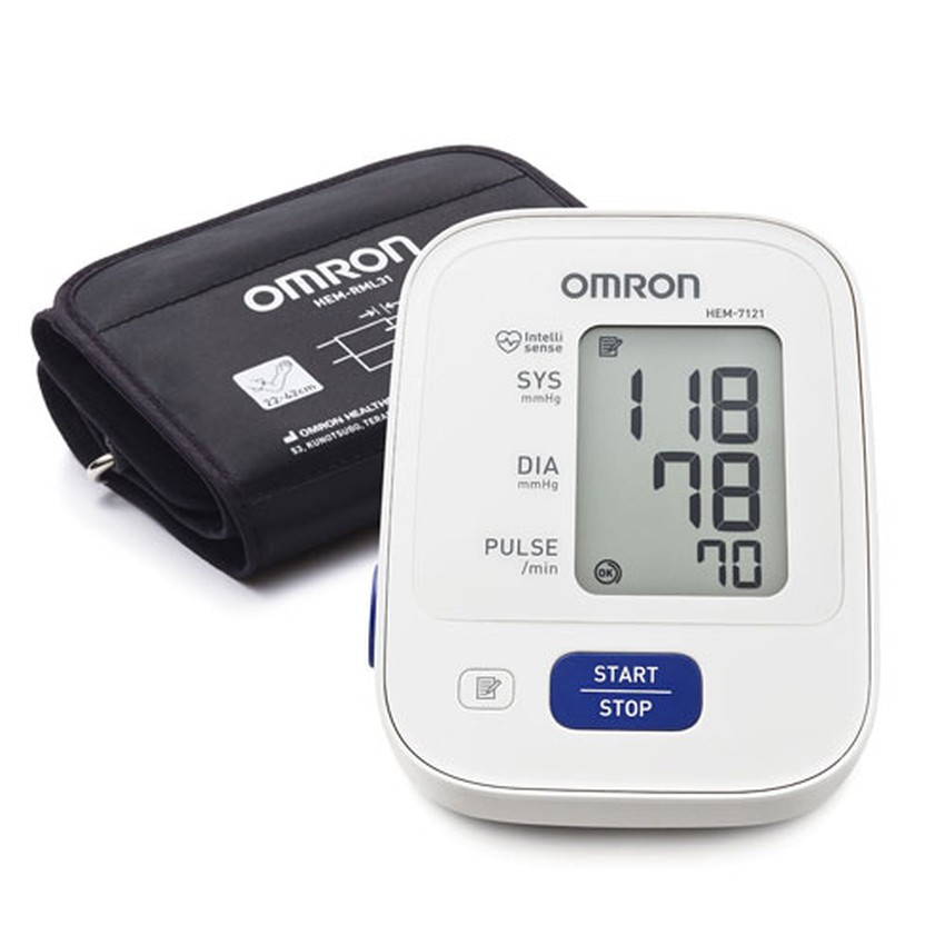Omron HEM-7121 blood pressure monitor(5 years warranty) | Shopee Malaysia