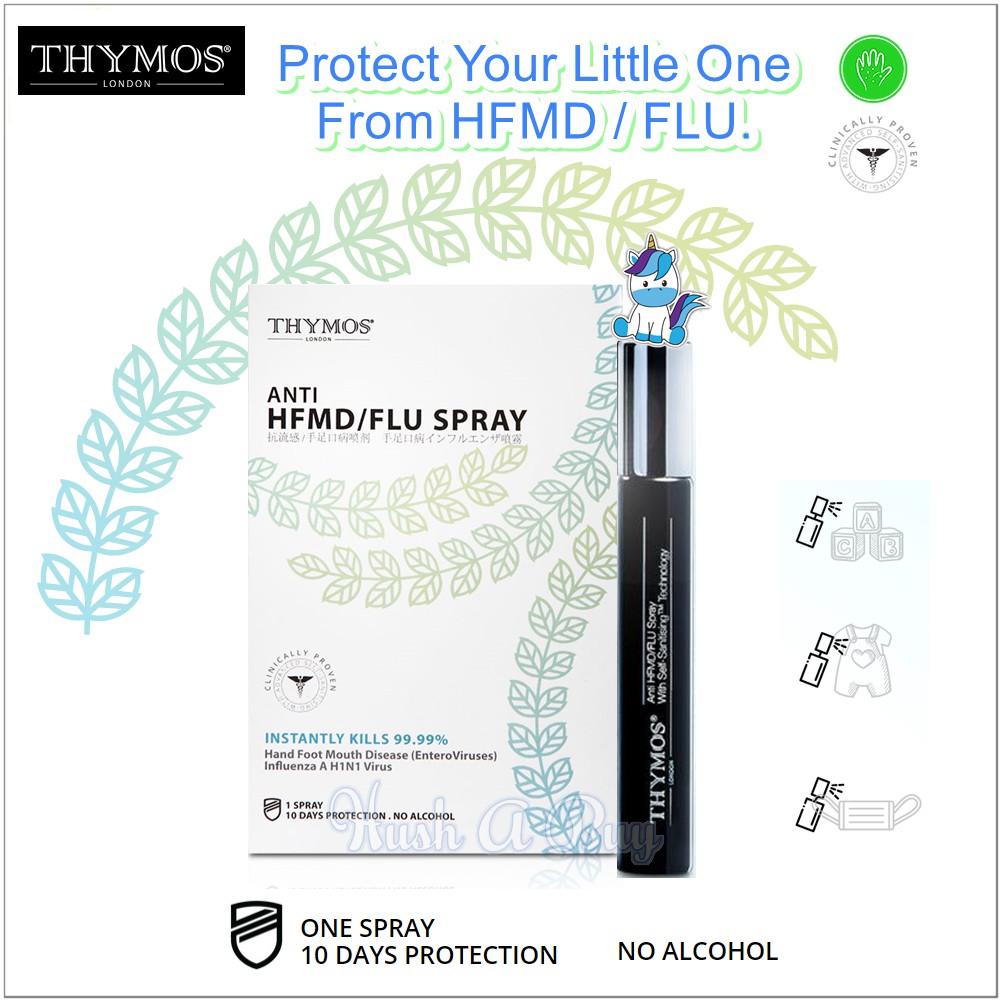 (READY STOCK) THYMOS ANTI HFMD/FLU SPRAY 10ML | Shopee Malaysia