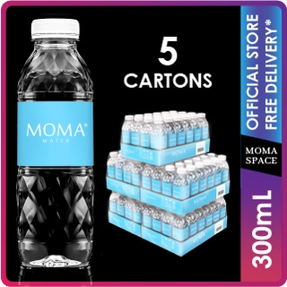 Buy 5 cartons MOMAwater 300mL (5 cartons x 24 bottles) - Pure Drinking ...