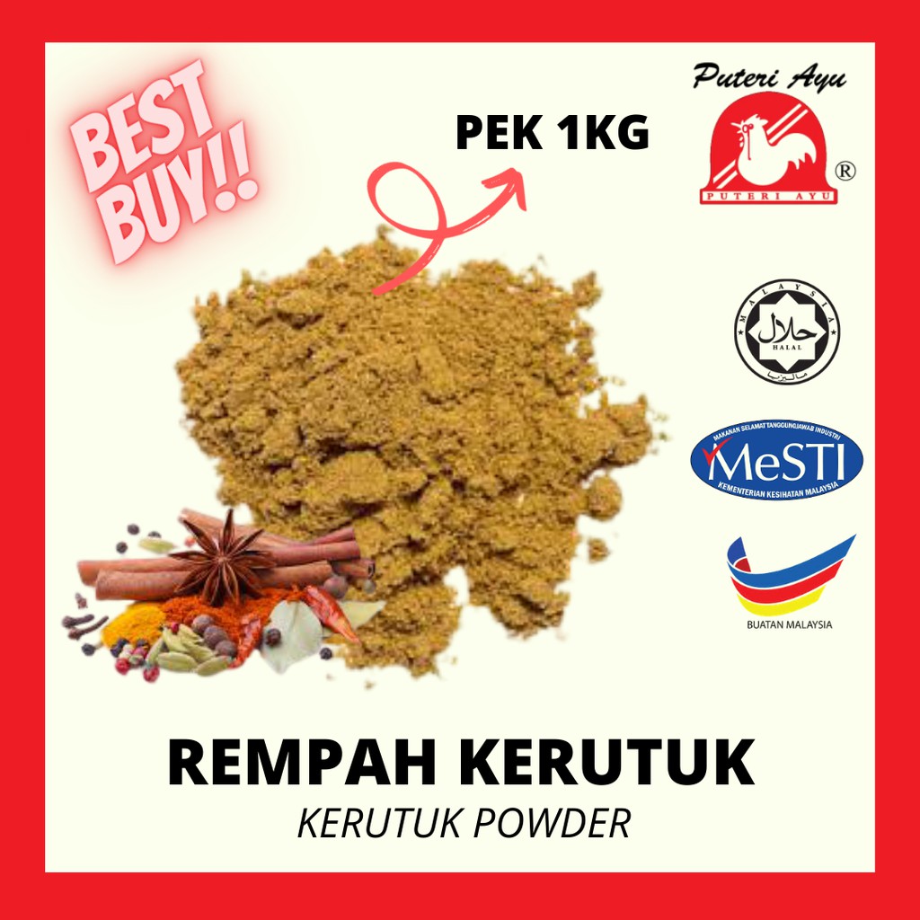 PUTERI AYU REMPAH KERUTUK TIMBANG | Shopee Malaysia