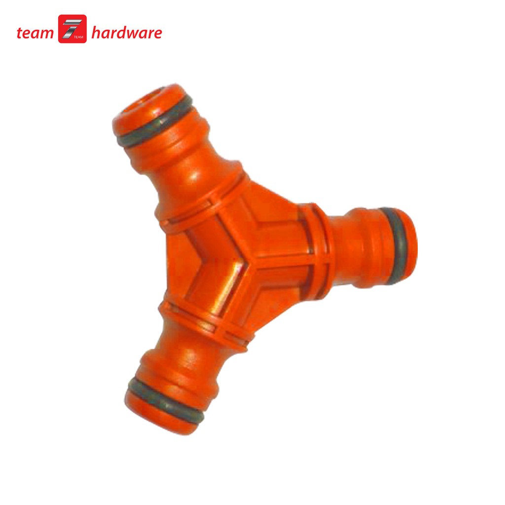 Plastic Y-Piece 3 Ways Water Hose Pipe Tube Connector Joiner Air Water ...