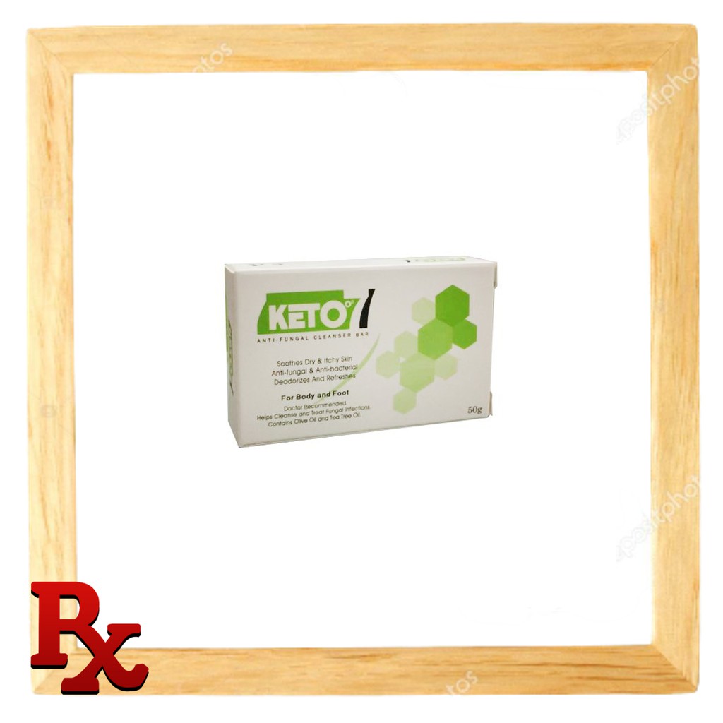 (Anti Fungal Cleansing Bar) Keto 7 For Body And Foot 50g | Shopee Malaysia