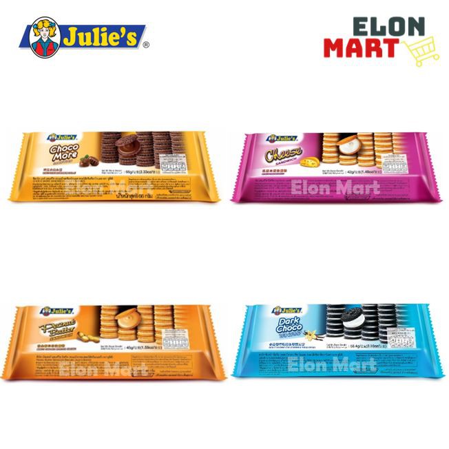 Julie's Sandwich Biscuit (42g - 66g) | Shopee Malaysia