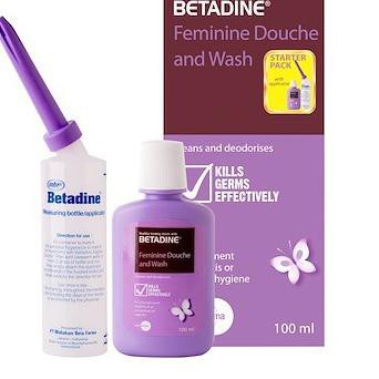 Betadine Iodine Vaginal Douche (100ml) | Shopee Malaysia