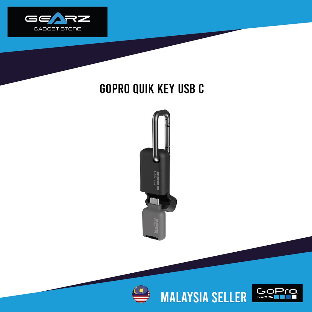 (Ready Stock) GoPro Quik Key Usb C GoPro Quik Key Usb C (Mobile Micro ...