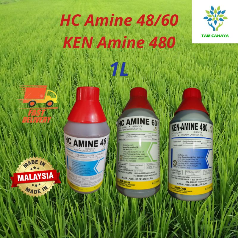 Hc Amine 48 60 Ken Amine 480 1Liter Racun Rumput Karpet Carpet (Sama ...