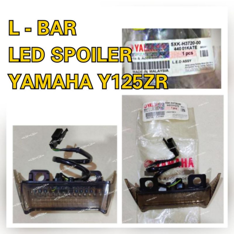 L-BAR LED SPOILER YAMAHA Y125ZR | Shopee Malaysia