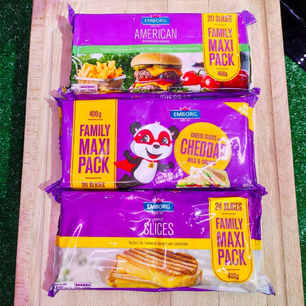 Emborg Cheese Slices 400g Collection Shopee Malaysia