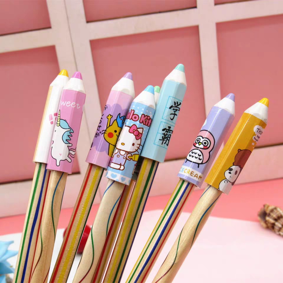 PENCIL CAP CREATIVE SHAPE GOOD-LOOKING PUPILS CUTE PENCIL CASE | Shopee ...