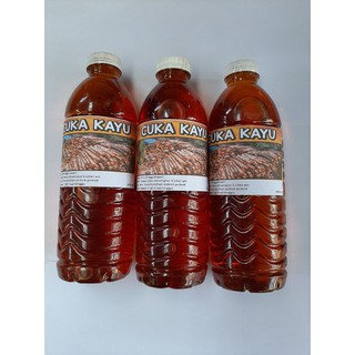 ORIGINAL Cuka kayu 500ml. Wood vinegar. ph bawah 3.0. Racun organik ...