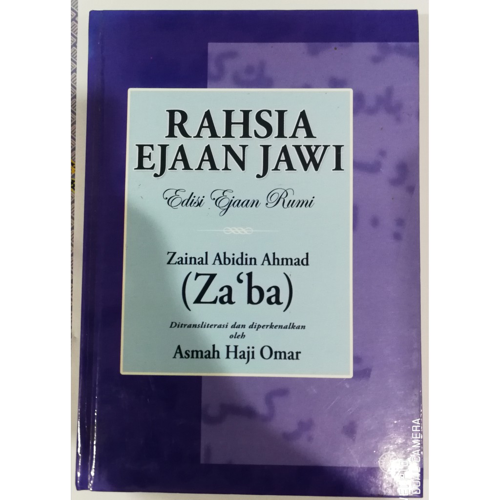 Rahsia Ejaan Jawi - Za'ba (NEW OLD STOCK) | Shopee Malaysia