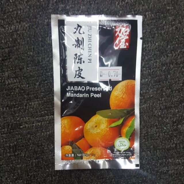 Mandarin Peel Jiu Zhi Chen Pi 九制陈皮 8g | Shopee Malaysia