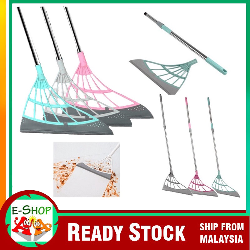 Penyapu Mop Bilik Air Lantai Dapur Basah Buang Air Bertakung Berminyak ...