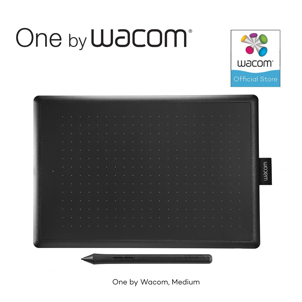 One by Wacom Medium (CTL-672) Drawing Tablet / Writing Pad (Supports ...