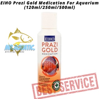 EIHO Prazi Gold Medication For Aquarium (120ml/250ml/500ml) | Shopee ...