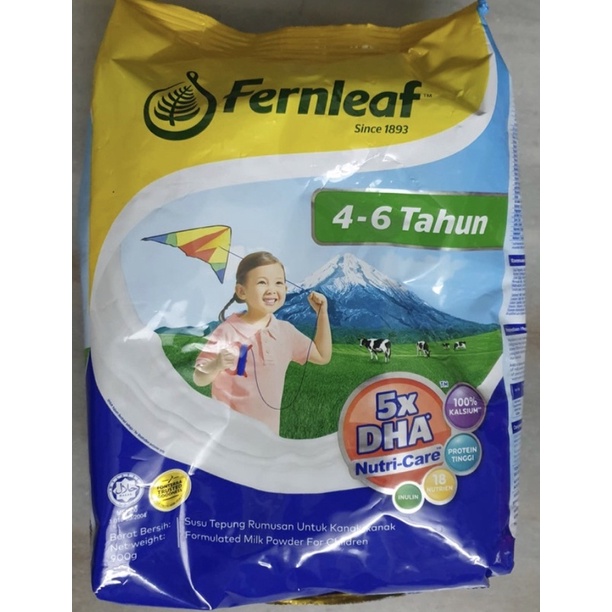 Fernleaf 4-6 Years (900g) (Original/Biasa) Expiry- 07/2023 | Shopee ...