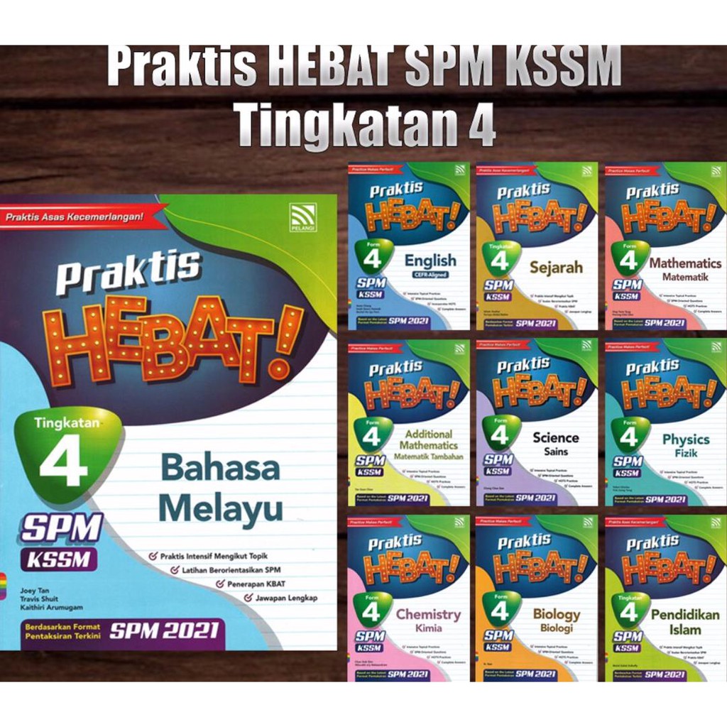 [og] Buku Latihan Praktis Hebat Spm Kssm Tingkatan 4 2021 Shopee