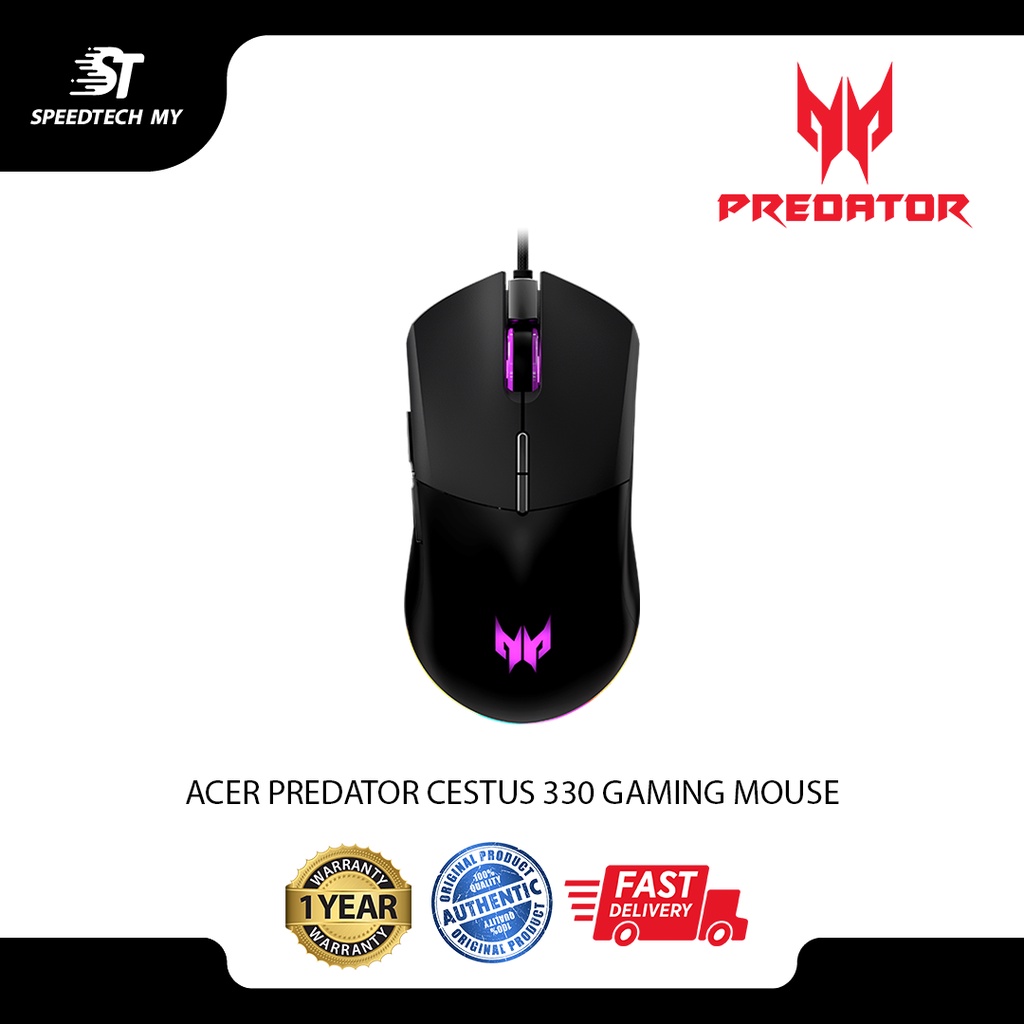 ACER PREDATOR CESTUS 330 (PMW920) GAMING MOUSE | Shopee Malaysia