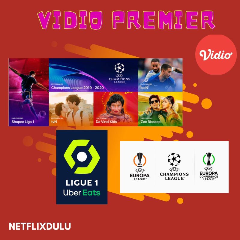 Vidio Premier Platinum. Personal Account | Shopee Malaysia