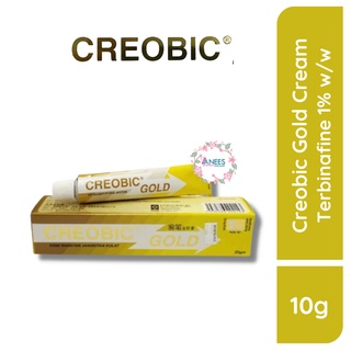 Creobic Regular / Gold Cream 10g / 20g - Antifungal Cream. | Shopee ...