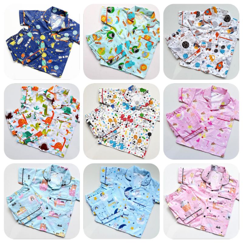 SHOPEE LIVE LOCK PYJAMAS PREMIUM COTTON KIDS | Shopee Malaysia