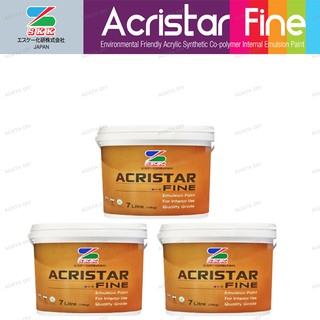 SKK ACRISTAR FINE 7L EMULSION INTERIOR WALL PAINT COLOR **OPTION 2/3 ...