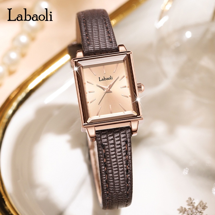 Strength: La Baoli brand watch 2022 new square quartz watch (Ms. Tiktok ...