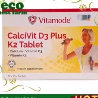 CALCIUM SUPPLEMENT VITAMODE CALCIVIT TABLET 2 x 10 D3 PLUS K2 HALAL ...