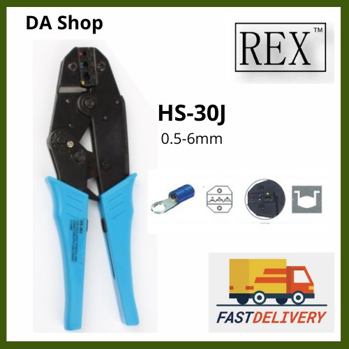 REX HS-30J Crimping Tools (Ratchet-type) | Shopee Malaysia