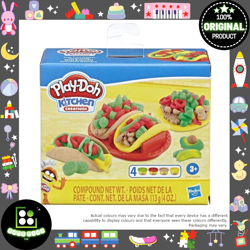 Play-Doh Kitchen Creations Foodie Favorites Playset | Shopee Malaysia