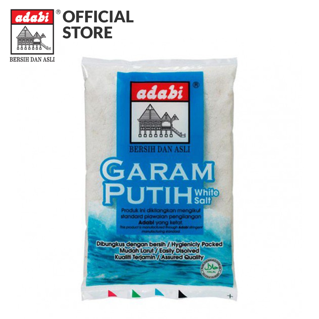 ADABI Garam Putih 400g | Shopee Malaysia