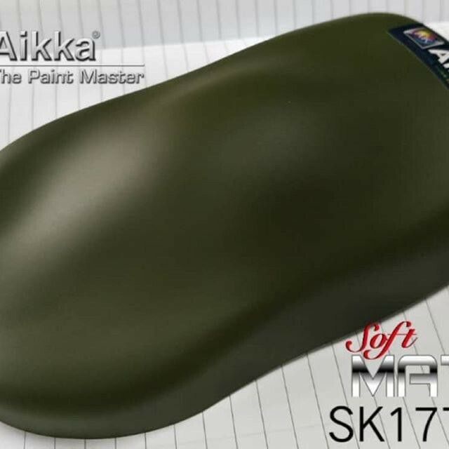 AIKKA CS95 NATO OLIVE GREEN OLD SCHOOL SUPREME SOLID COLOUR, 56% OFF