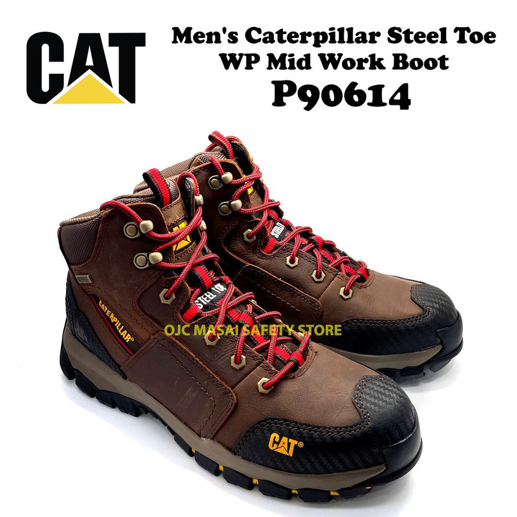 Caterpillar Navigator Mid Waterproof Steel Toe Work Boot P90614 ...