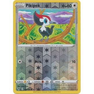 Pikipek / 143/185 / Reverse Holo & Common / Sword & Shield Vivid ...