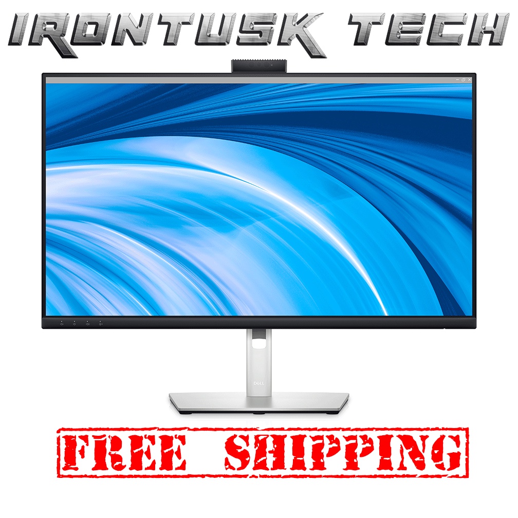 DELL VIDEO CONFERENCING MONITOR C2723H / C2423H - BUILT-IN WEBCAM AND ...