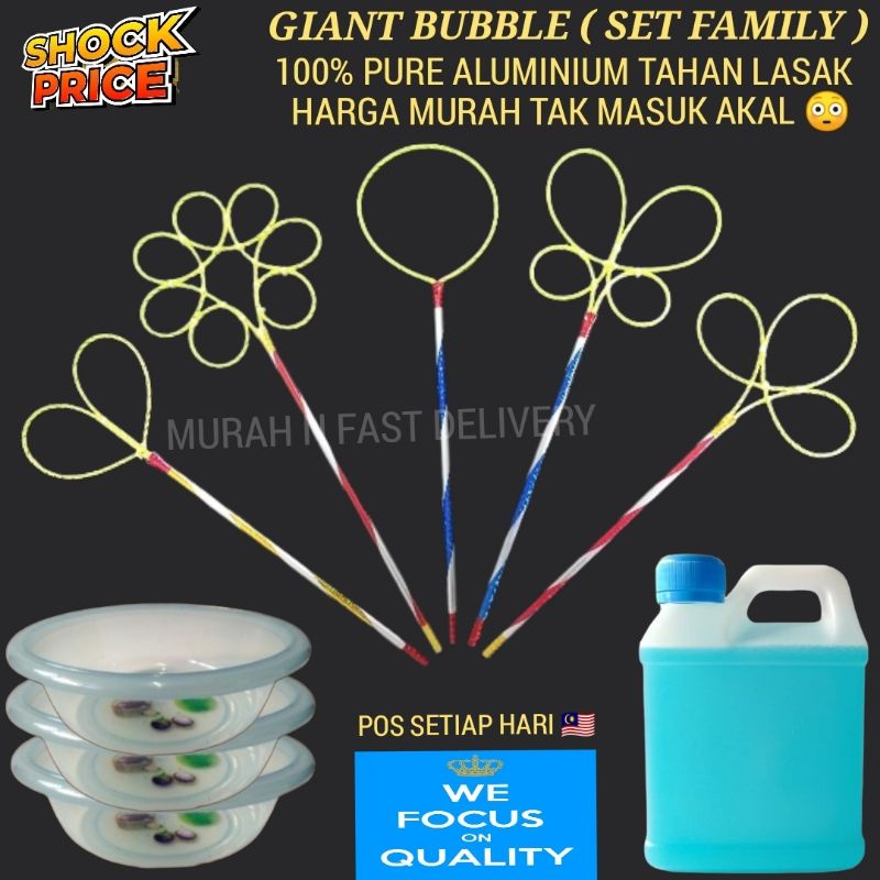 Set Lengkap Pati Sabun Giant Bubble 2 liter | Shopee Malaysia