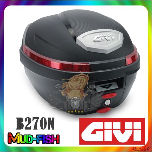 KOTAK GIVI B270N Monolock Carbon Look Case BOX B270 | Shopee Malaysia