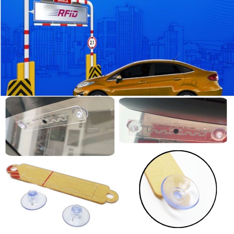 RFID Touch n Go TNG RFID Tag Sticker Smart Tag For Car | Shopee Malaysia