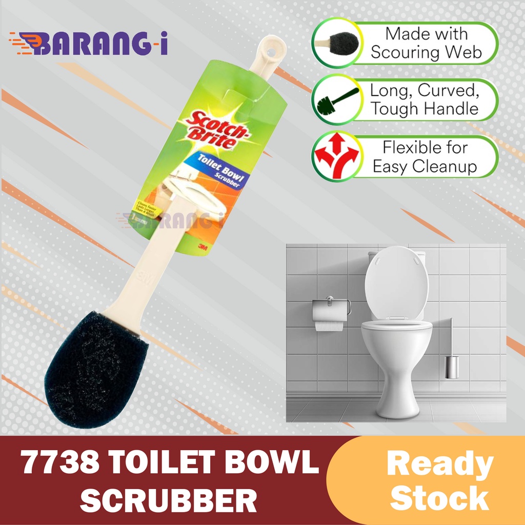 SCOTCH BRITE 7738 TOILET BOWL SCRUB 3M™ Scotch-Brite® Toilet Bowl Scrub ...